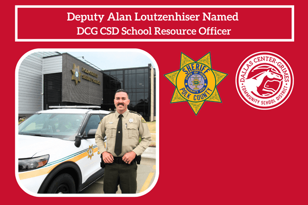 Deputy Alan Loutzenhiser Named DCG School Resource Officer | DCG Schools